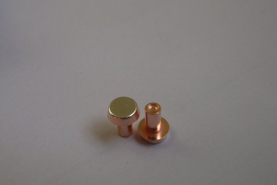 Switch Electrical Rivet , high conductivity electrical contact materials