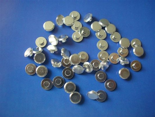 AgSnO2 sheet plate Electrical Contact Rivet , switch electrical contact materials