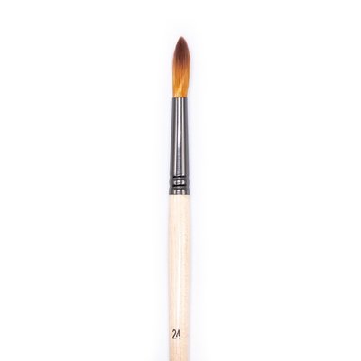 Students 12# Filbert Artist Paint Brushes Set