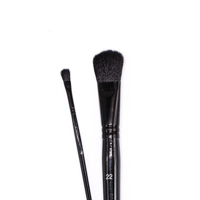 Goat Hair Aluminum Ferrule #12 Artist Paint Brushes Set