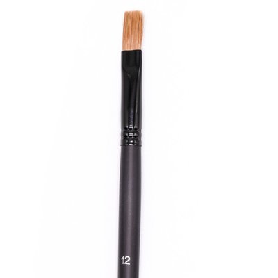 Nylon Hair 12# Kids Artist Oil Paint Brushes