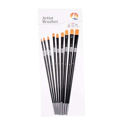 Golden Aluminum Ferrule #4 Artist Watercolour Brushes