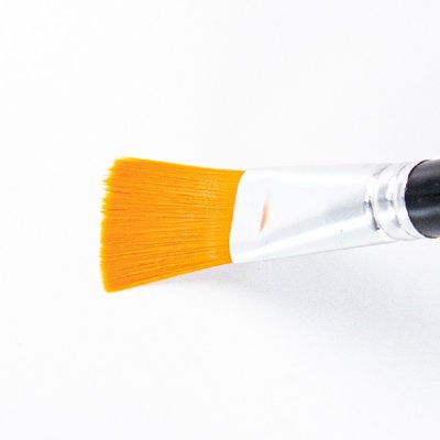 Black Handle 12pcs Childrens Paint Brush Set