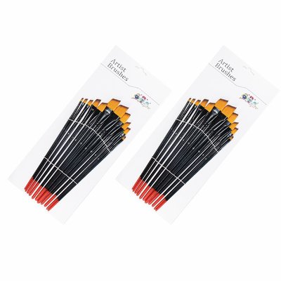Oil Painting Aluminum Ferrule Preschool Paint Brushes