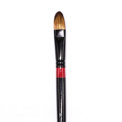 Oval Head Artist Oil Paint Brushes