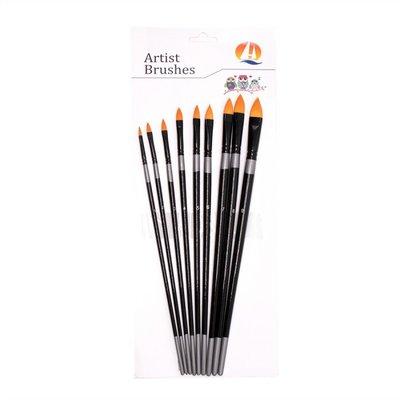 Aluminum Ferrule Art Paint Brush Set
