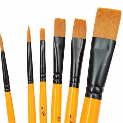 Aluminium Ferrule #12 Artist Acrylic Paint Brushes