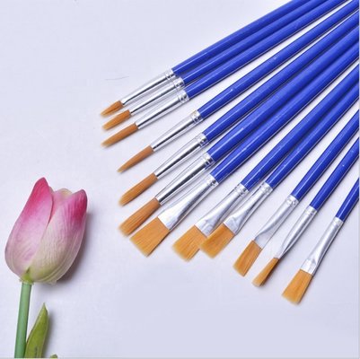 Long Handle 0.3kg Artist Acrylic Paint Brushes