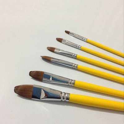 Bristle Hair Artist Acrylic Paint Brushes