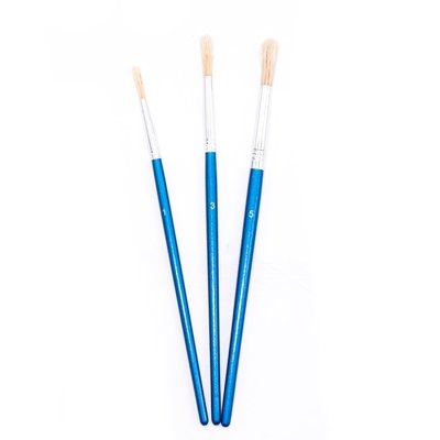 Aluminum Ferrule Pony Hair Paint Brush