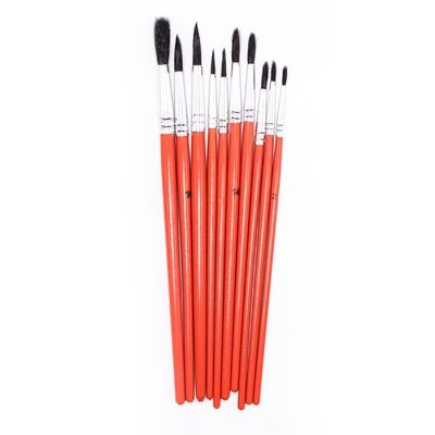Long Handle #14 Artist Oil Paint Brushes