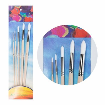 ISO 9001 Copper Ferrule 9# Oil Painting Brush Set