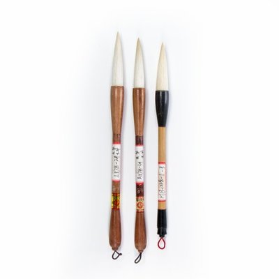 200MM White Color Goat Hair OEM Chinese Writing Brushes