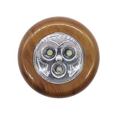 3 LED Battery Operated Stick-On Touch Light LED Tap Light