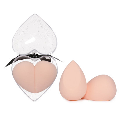 Heart Box Sponge Cosmetic Puff Makeup Sponge supplier