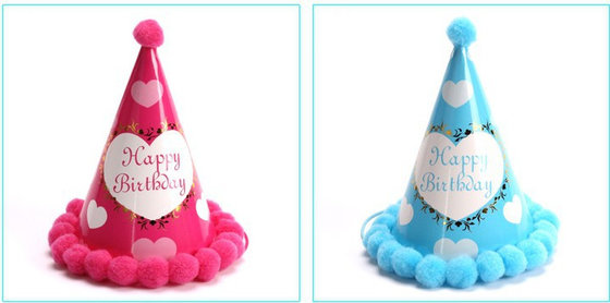 Party decorated hat, children's festive hat supplier
