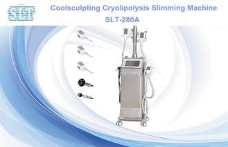 China Five Handles Cool Cryolipolysis Slimming Equipment For Body Sculpting / Fat Freezing supplier