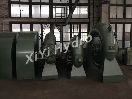 500kw Horizontal Francis Turbine Small Water Turbine With High Head