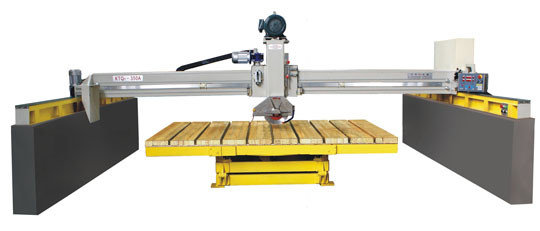 380V / 440V 11KW Tile Cutting Machine For Marble Slab High Accuracy
