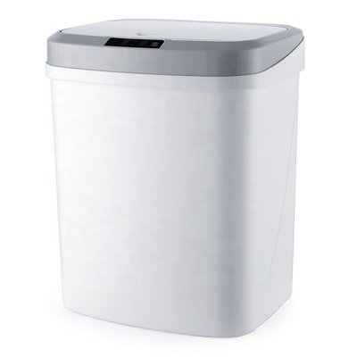 Rectangular Mute 16L 10UA Induction Trash Can