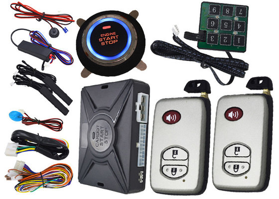 Rfid Anti Theft Car Security Alarm System , Trunk Release Open Auto Remote Start Systems