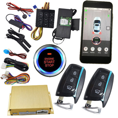 Mobile Phone APP 3G Smartphone Remote Start System Smart Car Alarm