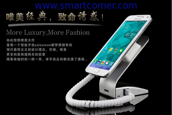 COMER cellular phone Retail counter display systems security alarm locking devices