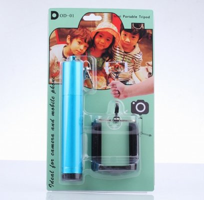 Durable Telescopic Stand Tripod For Self Portrait , Smartphone Camera Accessories