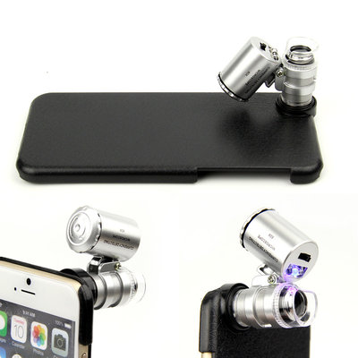 60X  Zoom Smartphone Digital Microscope For IPhone 6 4.7" / Video Microscope