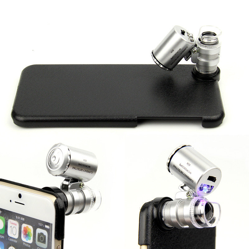 60X  Zoom Smartphone Digital Microscope For IPhone 6 4.7" / Video Microscope