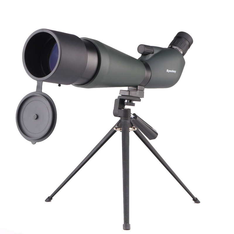 Durable Fog Proof Reflector 20 - 60x 80MM Zoom Spotting Scope with Tripod Bag