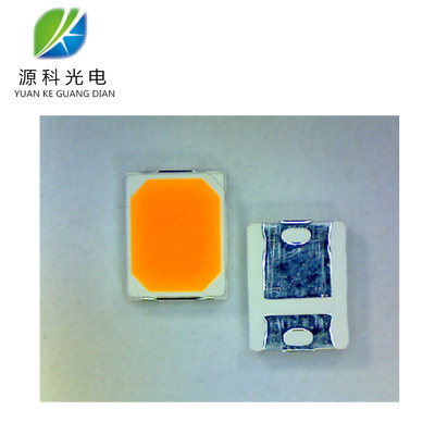 1600 - 1800K Led Chip Smd 2835 Mix Phosphor Amber Orange 120 Degree Viewing Angle