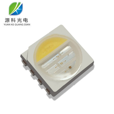 Surface Mount RGBW LED Chip Smd Led Component 6000 - 6500 K 80 - 120 MA Current