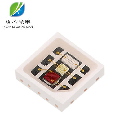 Tri Color RGB LED Chip SMD3030 EMC 0.6W Rgb Led Full Color For Downlight Spotlight