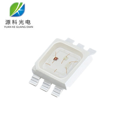 PLCC6 Rgb Smd llevó el microprocesador el vatio rojo/del verde/del azul 5074 1,5 para la luz del coche