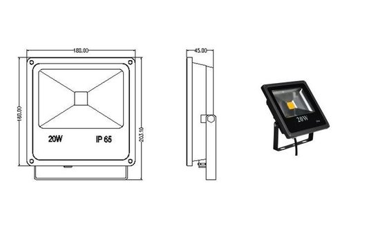 China IP65 Outdoor LED Floodlight supplier