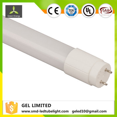 18 Watt 4 Feet Nano Plastical T8 LED Tube Light with Global Wide Voltage For Supermarket and Factory Project supplier