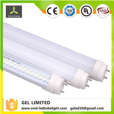 18 Watt 4 Feet Nano Plastical T8 LED Tube Light with 110lm/w For Lighting Project supplier