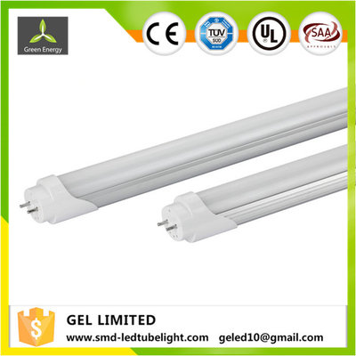 4 feet 18 Watt Aluminum and PC Cover T8 LED Tube Light Economic Type for householder supplier