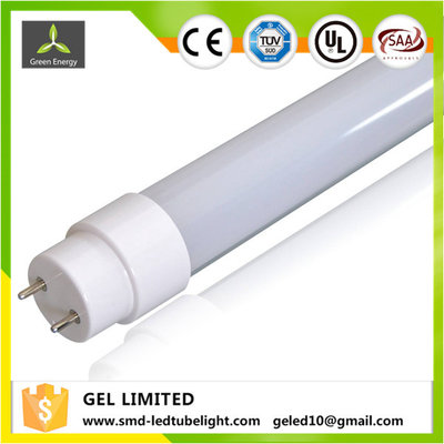100lm/w 9 Watt 600mm Aluminum and PC Cover T8 LED Tube Light for Supermall lighting Project supplier