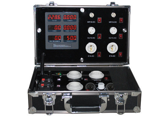 Dimmable GU10 LED Suitcase AC Voltage Display With Regular Lamp Socket supplier