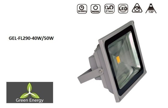 Aluminum PC Outdoor LED Floodlight AC100 - 240V For Billboard supplier