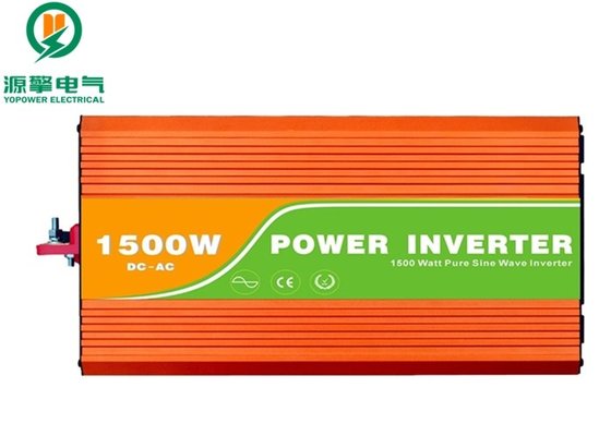 China Compact High Frequency Pure Sine Wave Inverter With Dual AC Outlets And One USB Port supplier