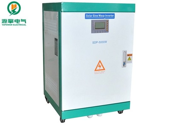 China Low Frequency DC To 3 Phase AC Power Inverter 5000W High Converting Efficiency supplier