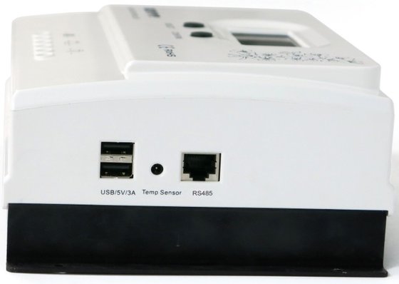 White MPPT Solar Charge Controller , RV Solar Charge Controller APP + Wifi Monitoring supplier