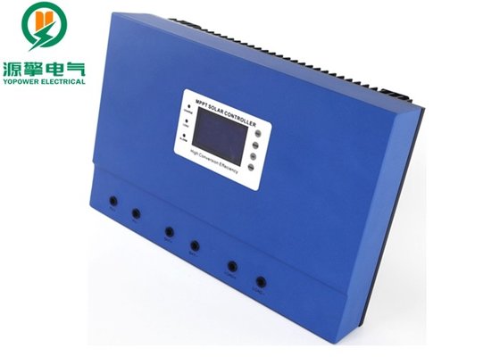 Blue Solar Panel MPPT Charge Controller Intelligent Design With Temperature Sensor supplier