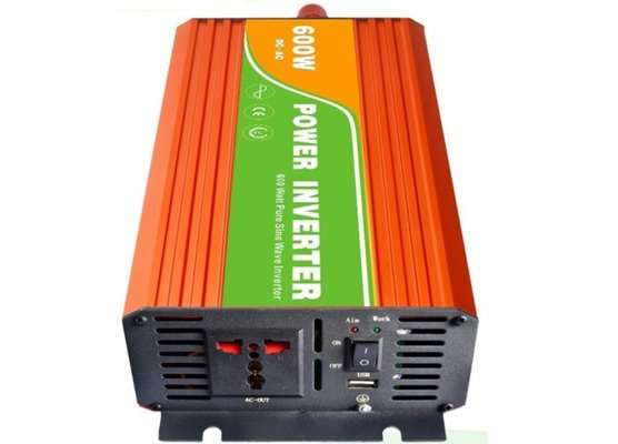 600W High Frequency Car 12V To 120V Inverter Pure Sine Waveform Output supplier