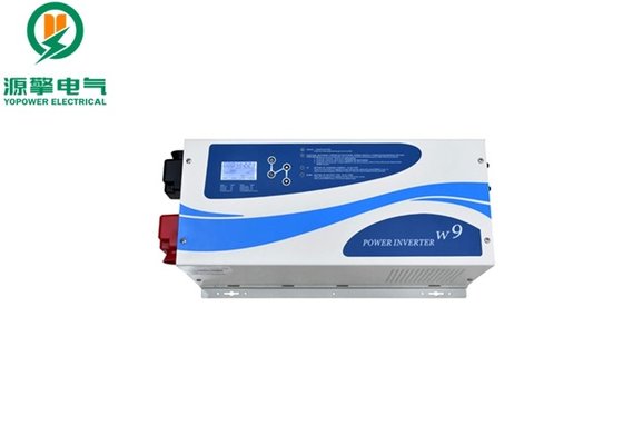 LCD Display Low Frequency Pure Sine Wave Inverter , Power Inverter With Battery Charger supplier