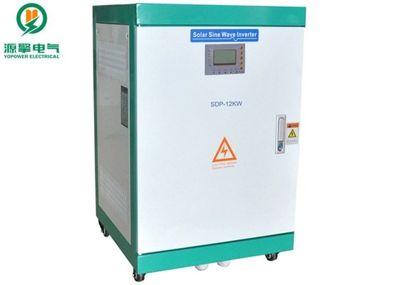 Humanness Design Three Phase DC AC Inverter 12000 Watt For Off Grid Power System supplier