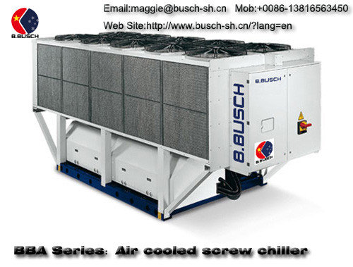 Medical equipment cooling BUSCH air-cooled screw chiller